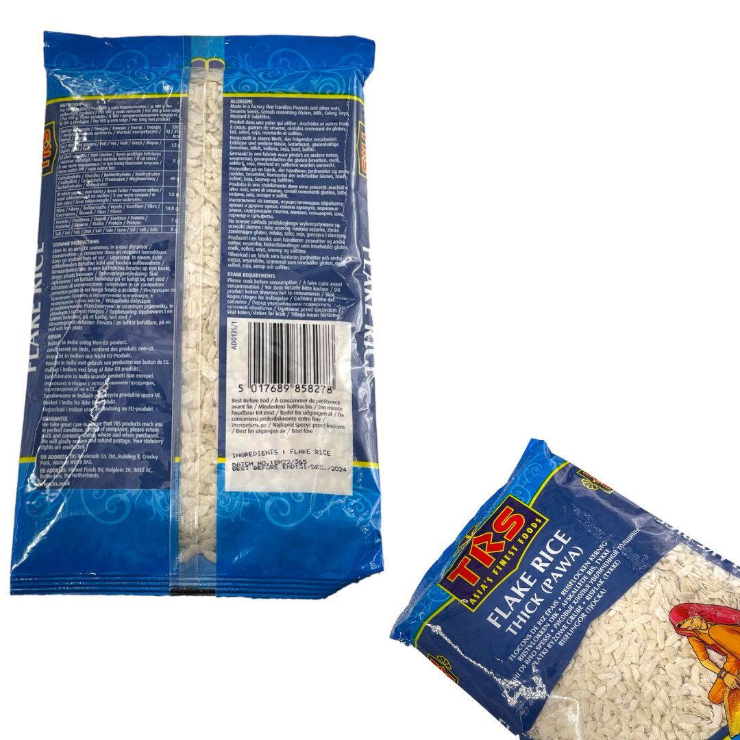 TRS Flake Rice Pawa-Poha THICK 300g - Yogi Mart - Online Indian Grocery ...