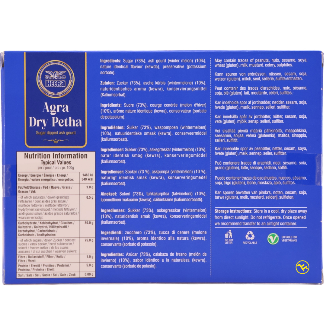 Heera Agra Dry Petha 500g - Yogi Mart - Online Indian Grocery Store